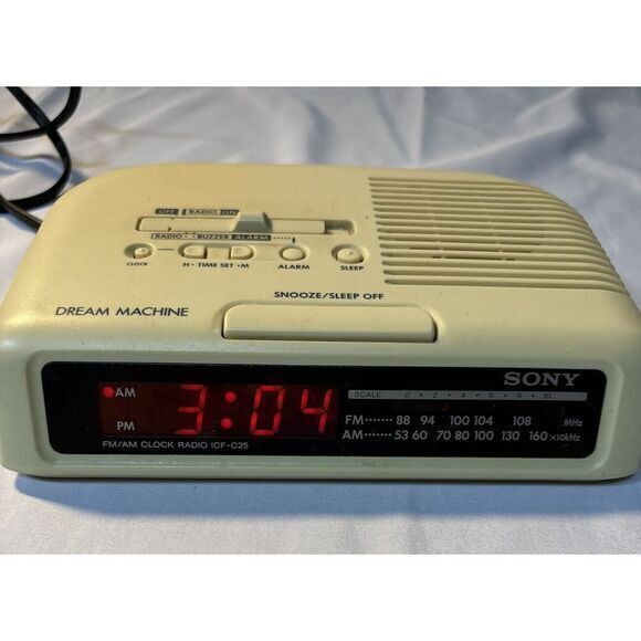 Sony | Wall Decor | Sony Dream Machine Amfm Digital Alarm Clock Radio ...